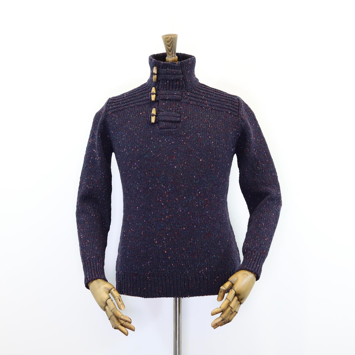 Fisherman Out of Ireland Toggle Neck Sweater - Seaweed – North ...